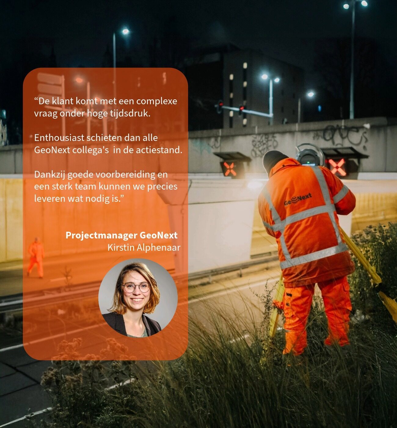 GeoNext: Tunnelmeting met Militaire Precisie